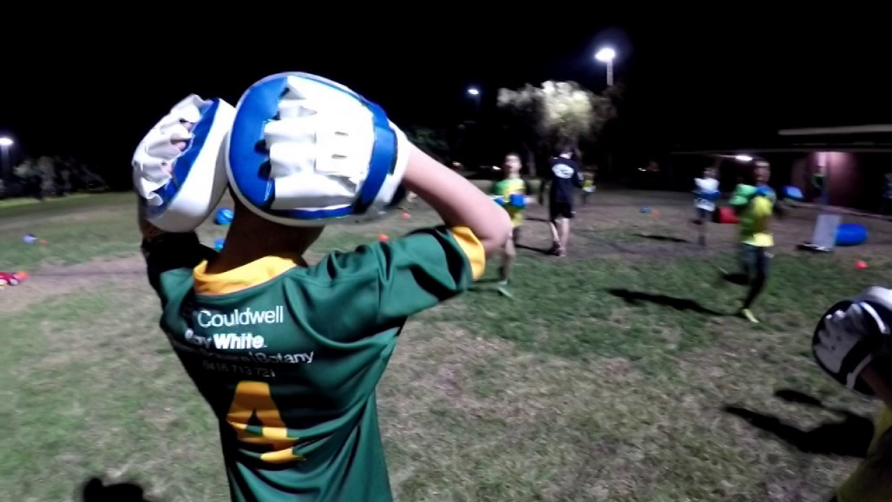 Botany Rams Under 13s Training - YouTube