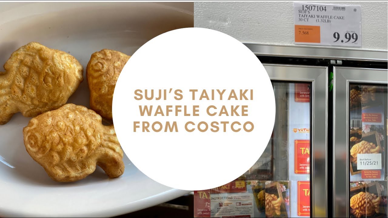 Suji's Taiyaki Waffle Cake from Costco - YouTube