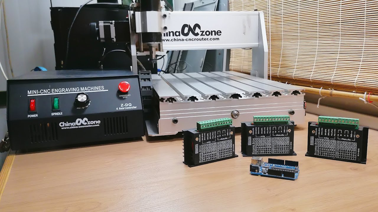 3040T imported CNC: Lets make it run on an Arduino! (part 1) - YouTube