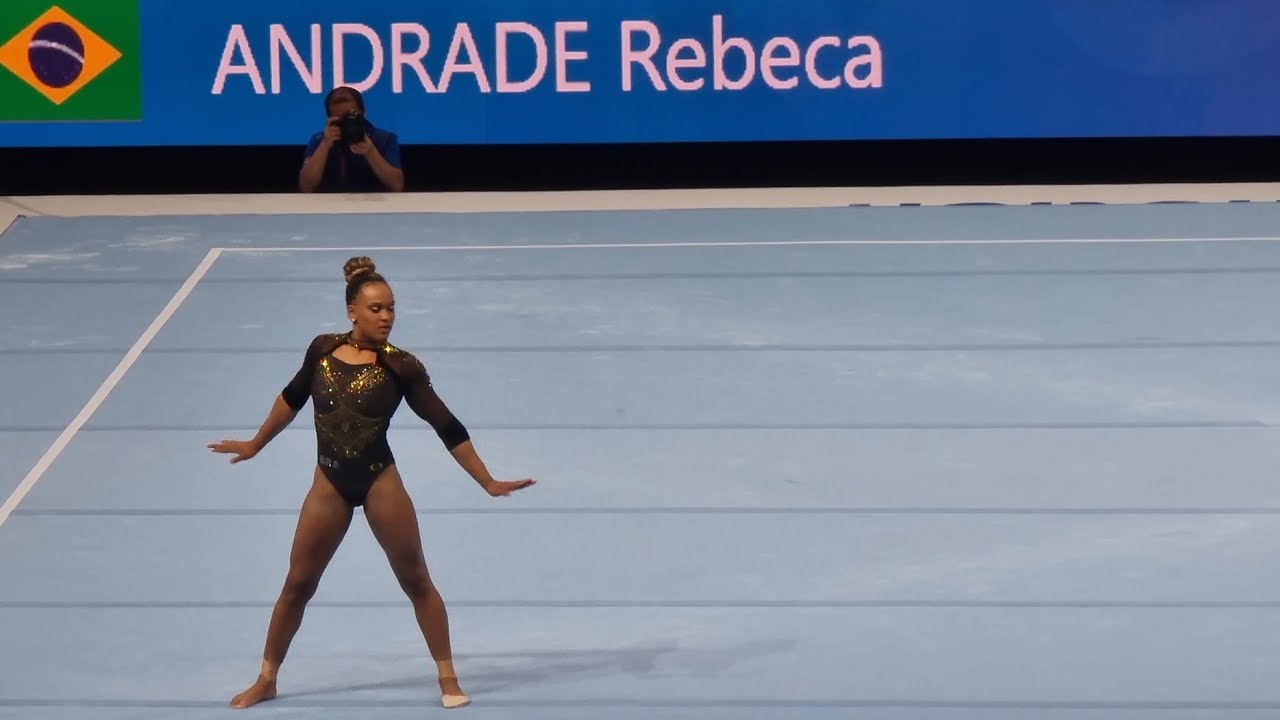 Rebeca Andrade π§π· Huge 14 666 Floor Team Final World 2023 Youtube