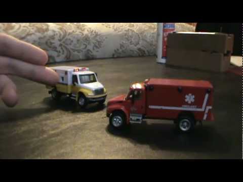 Boley International Ambulances for MBFD - YouTube