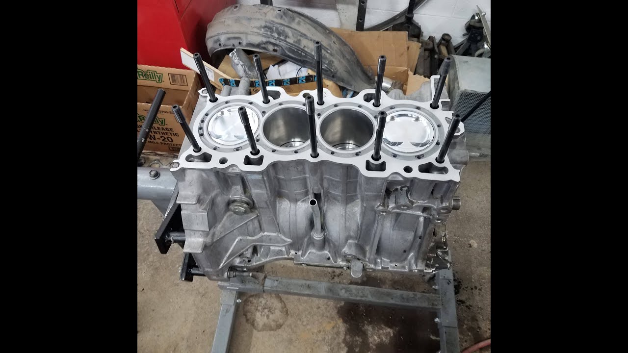 B18b re-assembly Exo Auto Works - YouTube