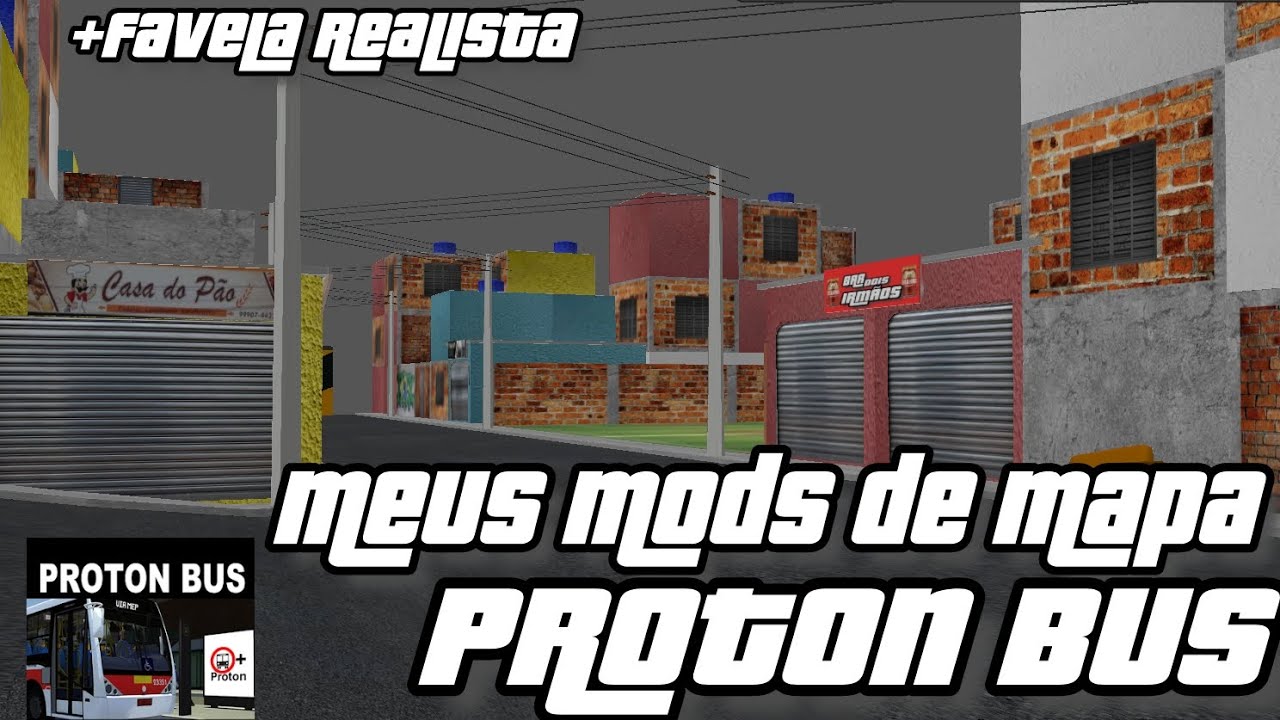 Mostrando meus mods de mapa para Proton Bus 🔰 Igão - YouTube