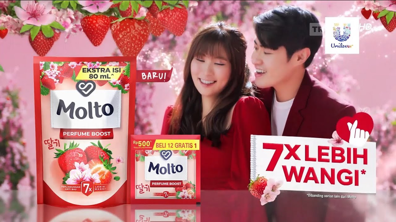 Iklan Molto Perfume Boost - YouTube
