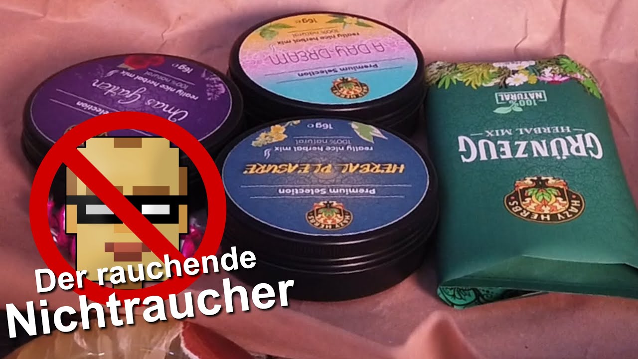 Der rauchende Nichtraucher macht Mysteryboxing: Tee oder Tabakersatz ...