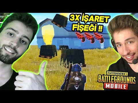NYKS İLE RAKİBİN 3 İŞARET FİŞEĞİNİ ÇALDIK !! İNANILMAZ KAPIŞMA - PUBG Mobile