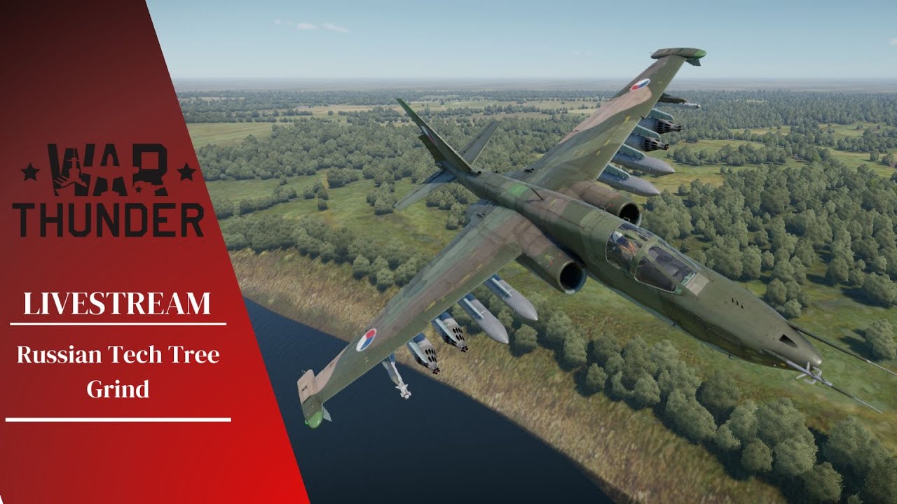 Grinding The USSR Tech Tree In War Thunder *Live - YouTube