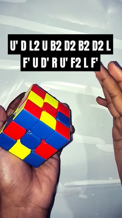 how to make 3 side scramble and 3 side solve pattern in cube#shorts #trendingshorts #viralshort ...