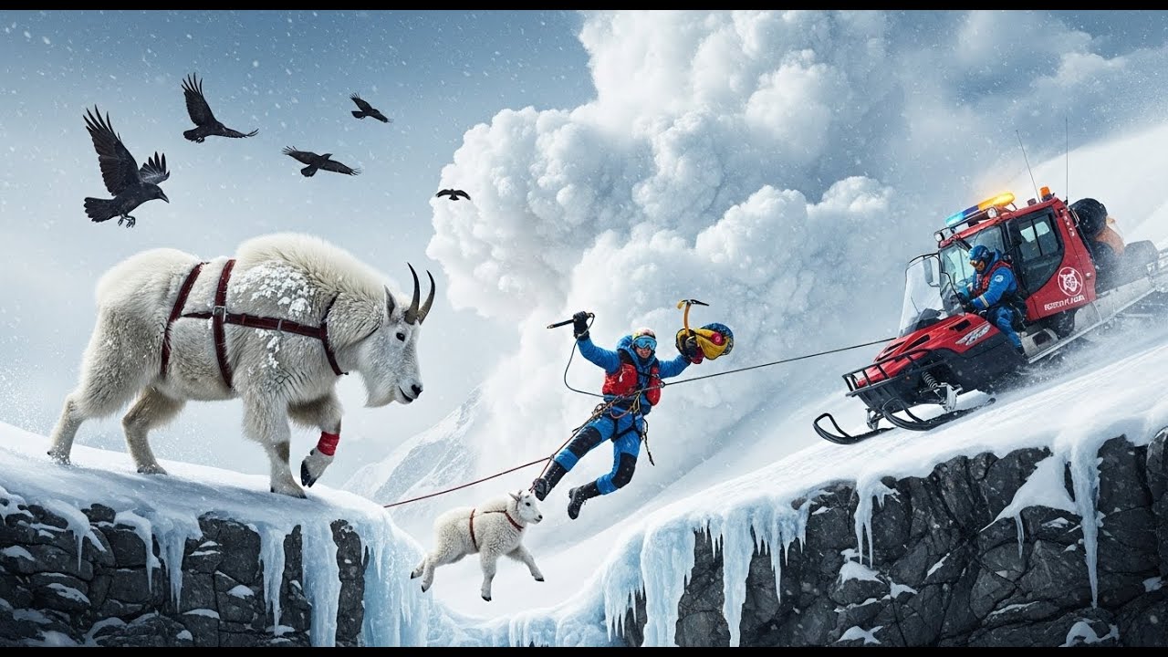 Brave Climbers Save Goat Family from Deadly Blizzard | Heartwarming ...