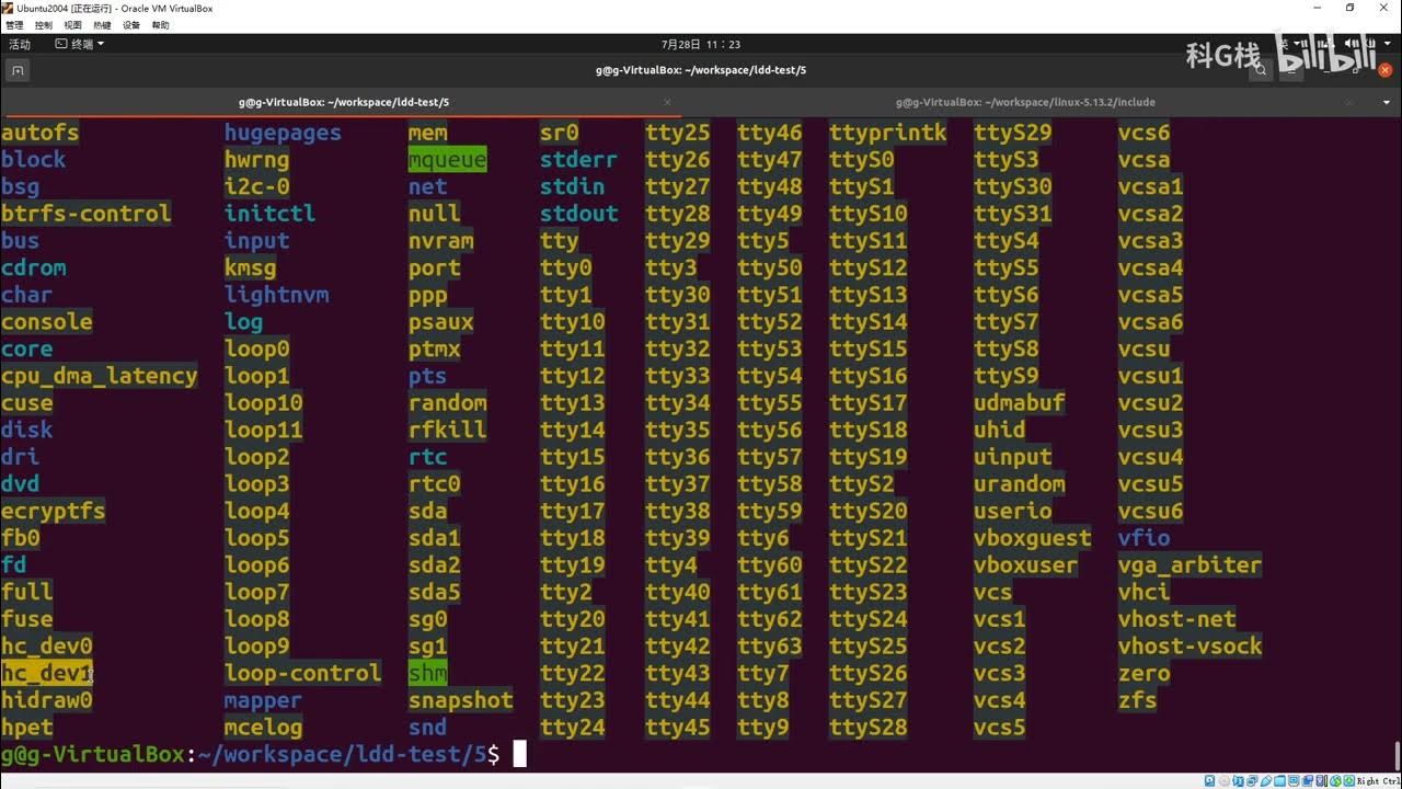 5自动生成设备节点udev Linux模块加载后自动生成设备节点，让系统udev自动生成 dev目录下的设备节点 - YouTube