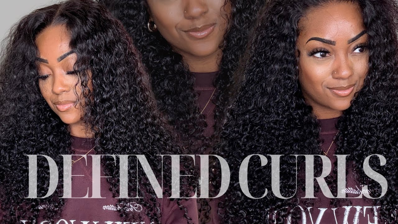 250 % DENSITY ! THICK & curly 5 X 5 closure wig install + defined curls ...