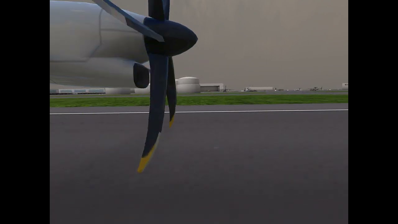 Tropicana ATR 72 Overrun at Main Airport - YouTube