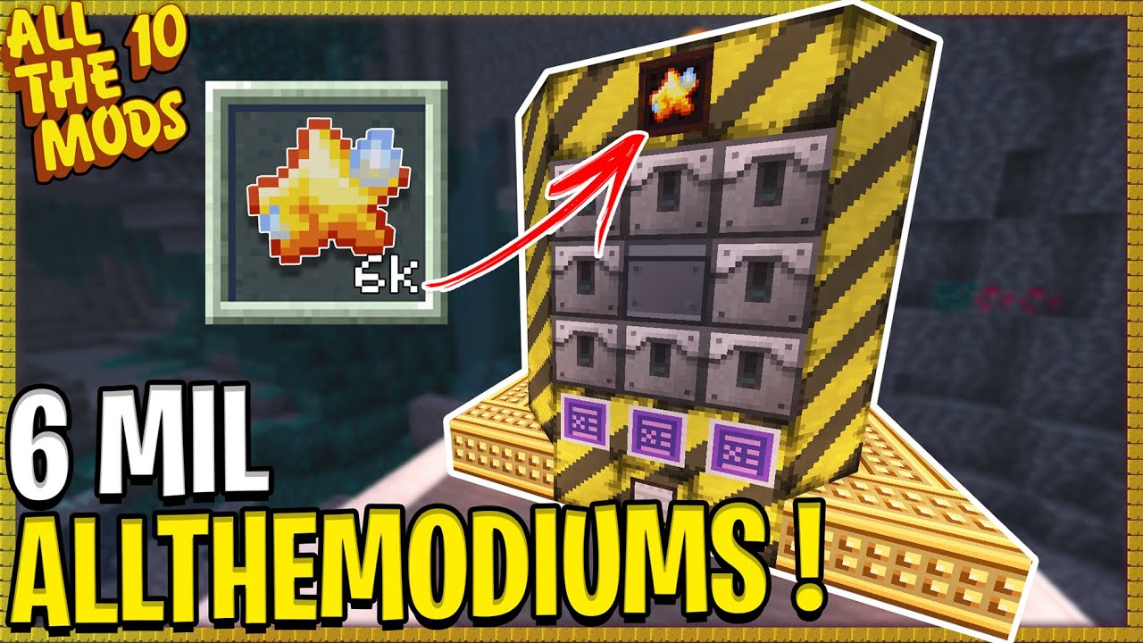 FARM DE ALLTHEMODIUM INFINITA E TODOS OS TEMPLATES ! ATM 10 Minecraft ...