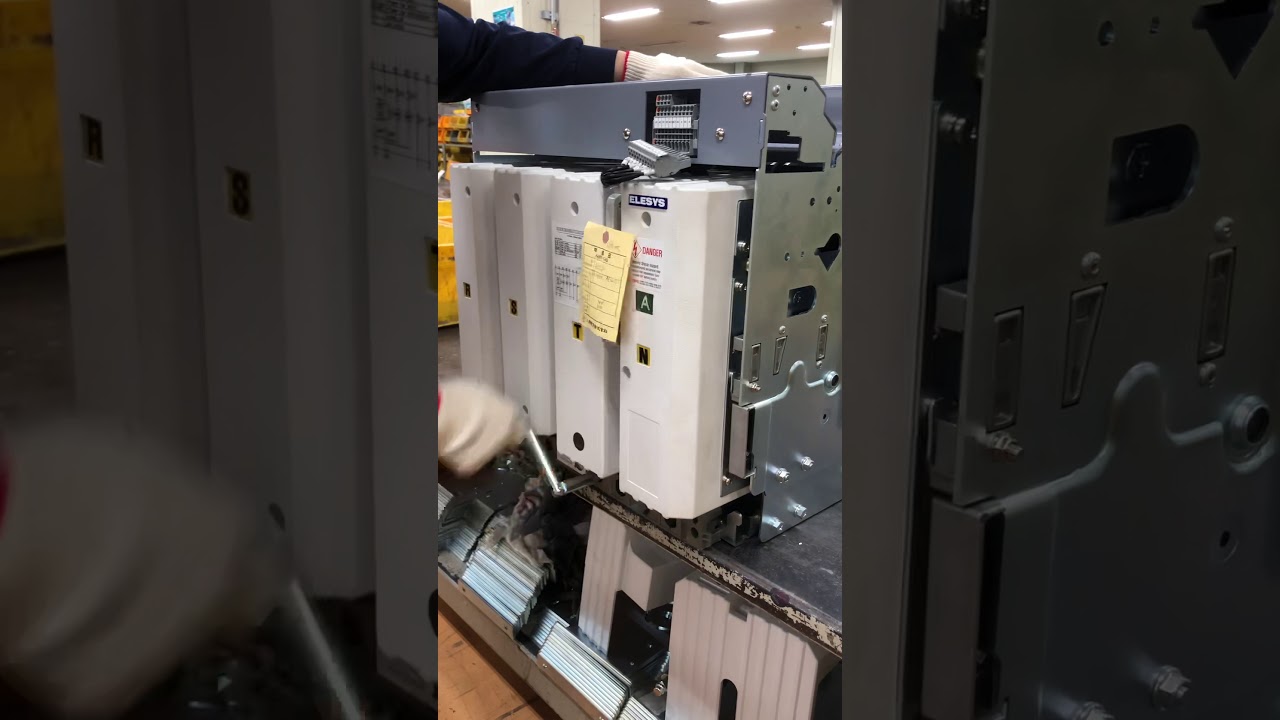 ATS Drawout type (Pulling out) - YouTube