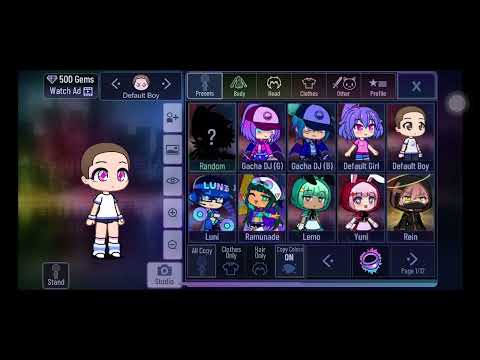 How to make a cute gacha Character - YouTube