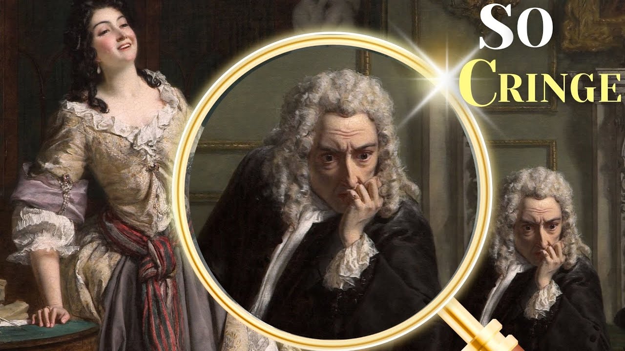 This Painting Makes You Feel So Cringe - YouTube