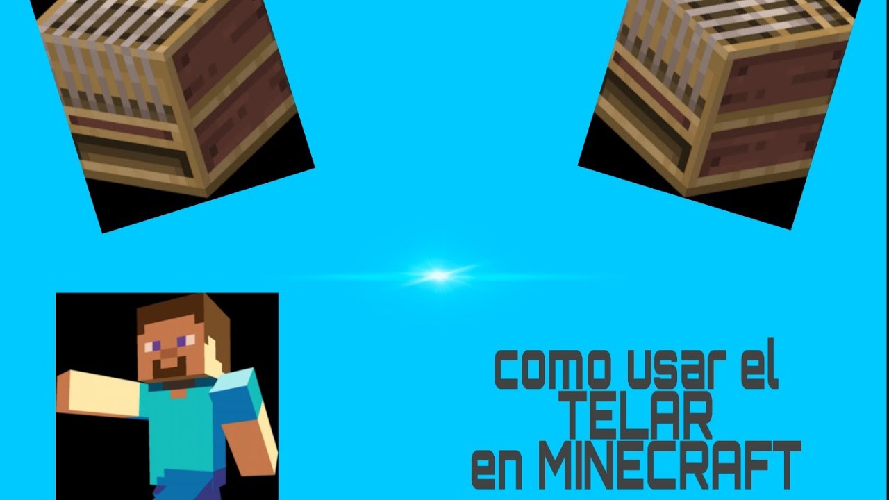 Como usar el telar en minecraft--by adri tdh - YouTube
