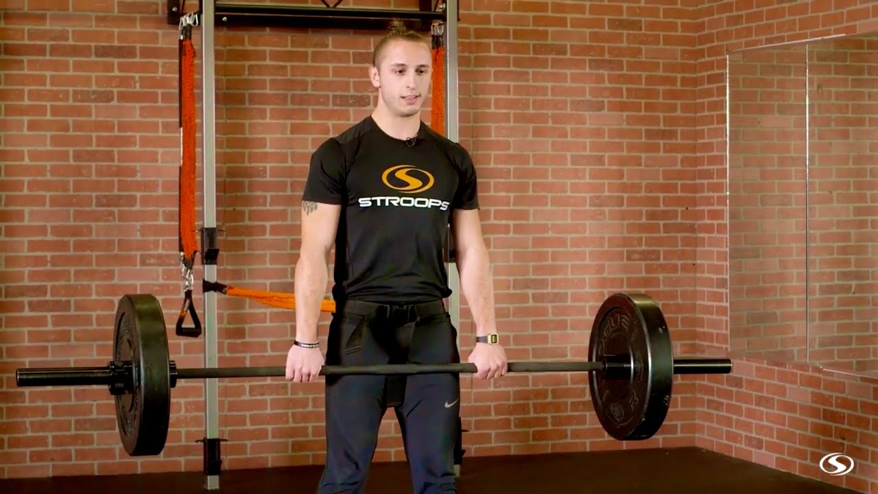 Stroops - Optimize Weekly // Banded Deadlift for Glute Activation - YouTube