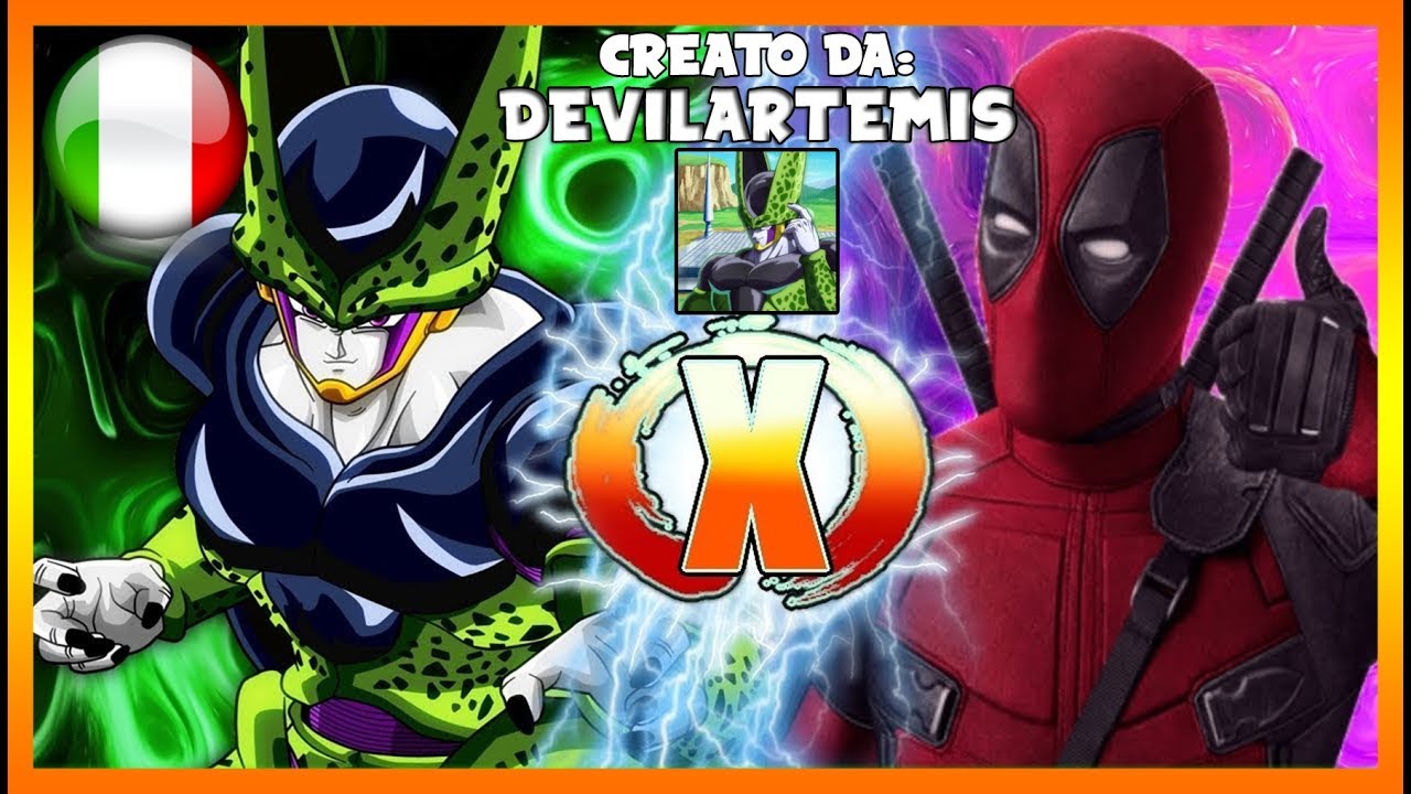 Dragon Ball Z Abridged: Perfect Cell X Deadpool | DEVILARTEMIS ...