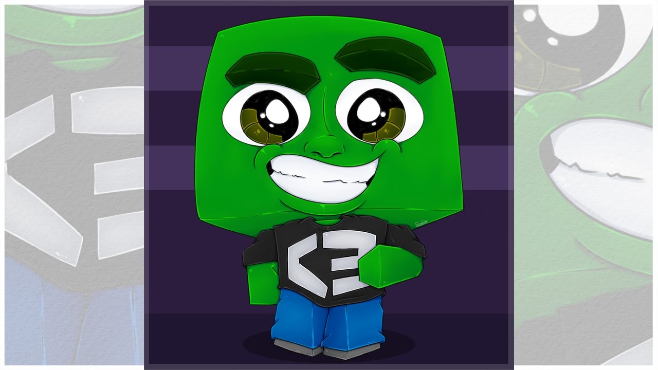 Speed Art of AA12 Minecraft Cartoon Profile! - YouTube