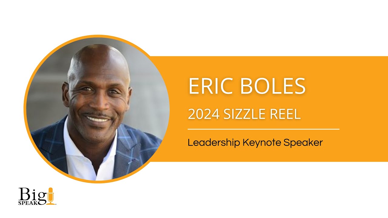 Eric Boles - Leadership Keynote Speaker - 2024 Sizzle Reel - YouTube