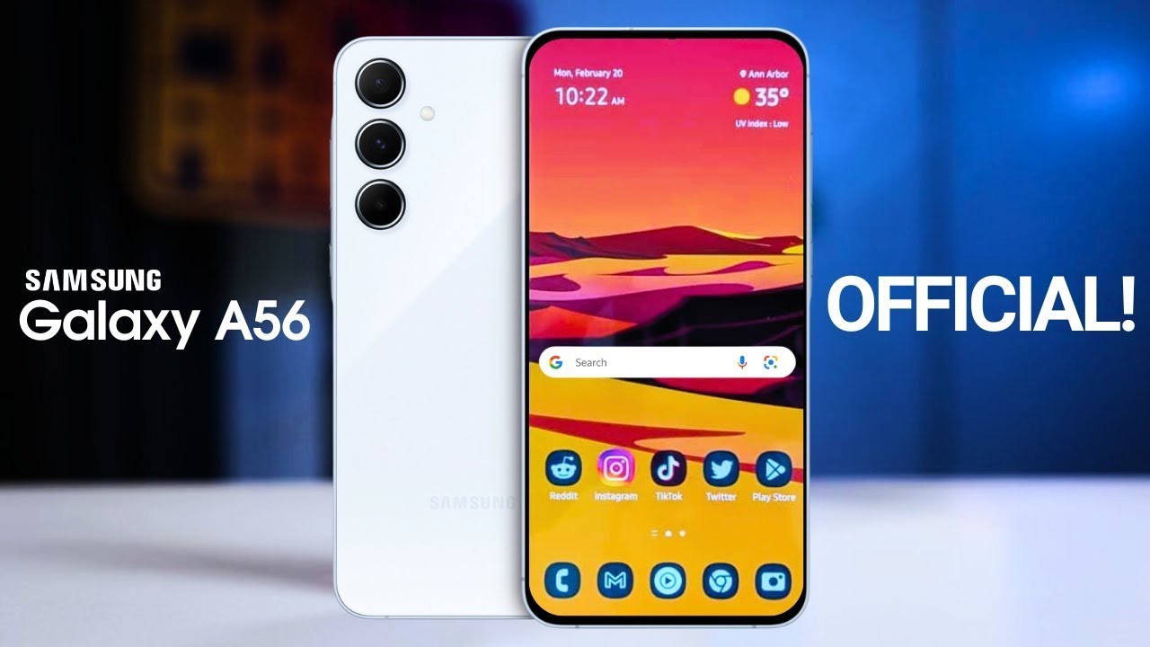 Samsung Galaxy A56 Get Ready Samsung - YouTube