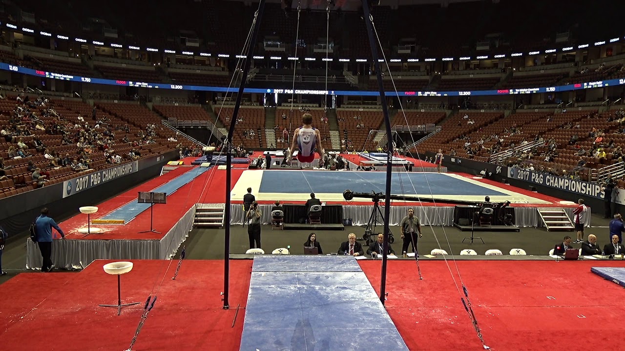 Curran Phillips - Still Rings - 2017 P&G Championships Junior Men Day 1 ...