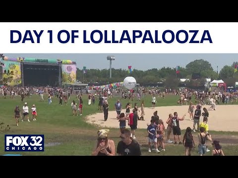 Day 1: Lollapalooza roars back to life in Grant Park - YouTube