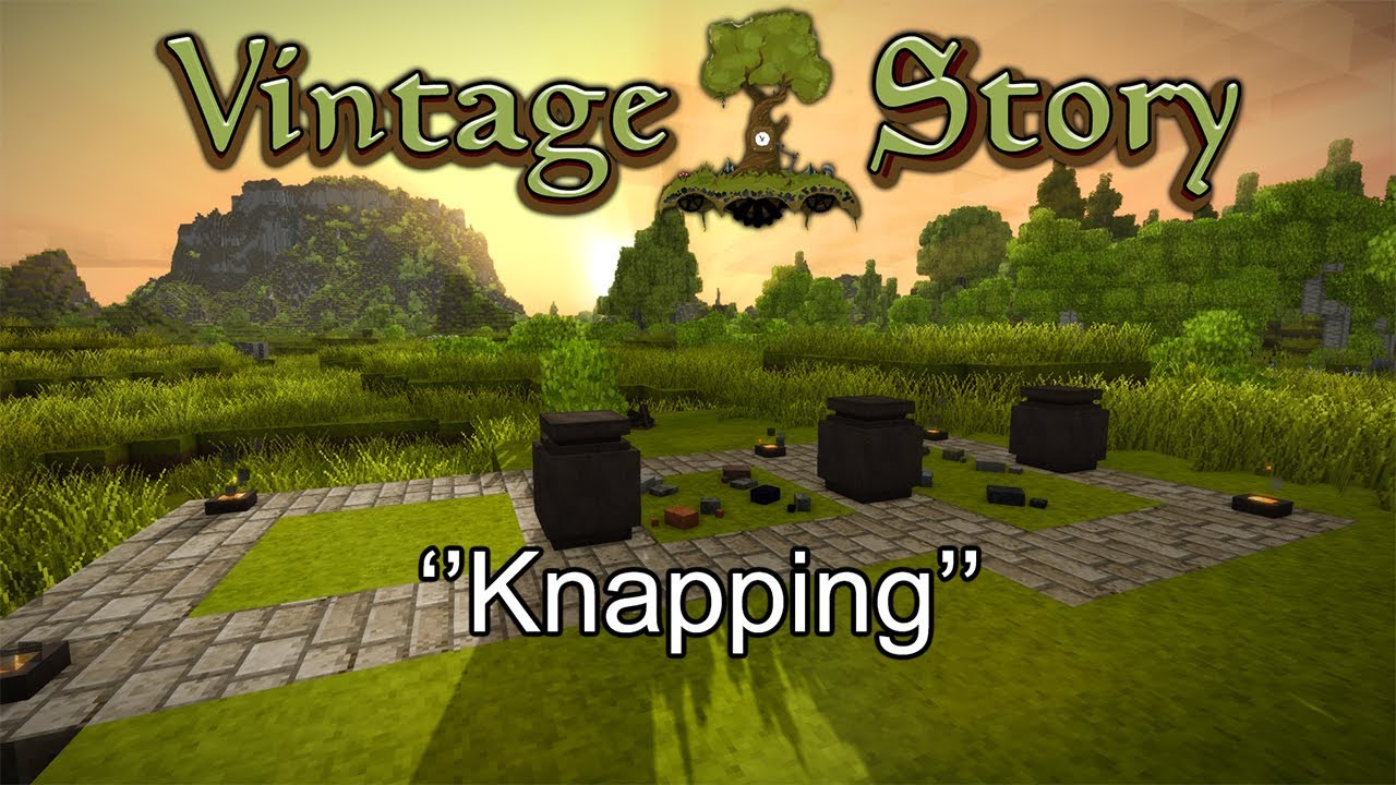 Booster Explains: Knapping In Vintage Story | Altering Flint & Stone ...