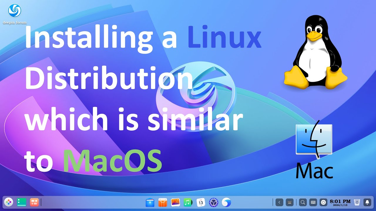 Installing a Deepin OS | Is Deepin similar to MacOS | The Quantum Bytes ...