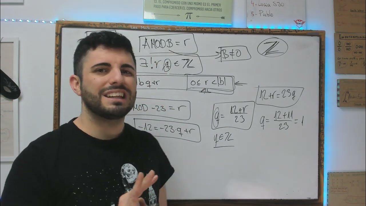 A MOD B | Definición de la operación MODULO | Aritmética Modular - YouTube