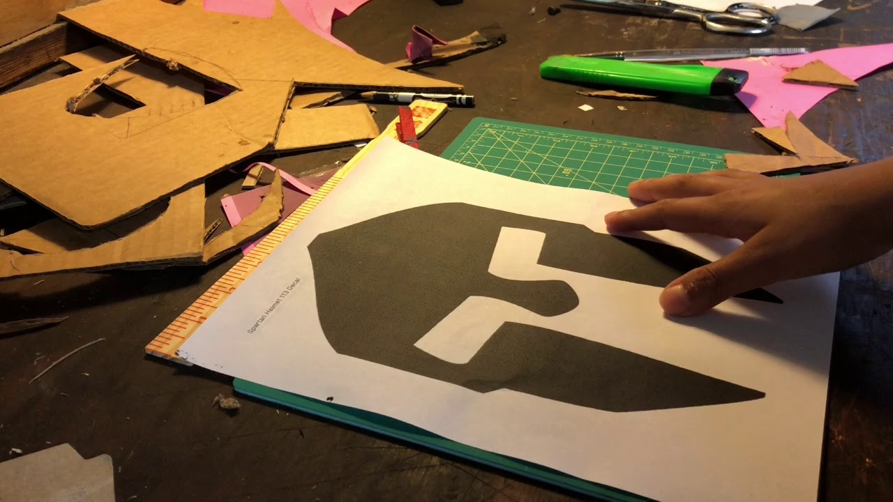 How To Make A Spartan Helmet YouTube how-to-make-a-spartan-helmet-youtube