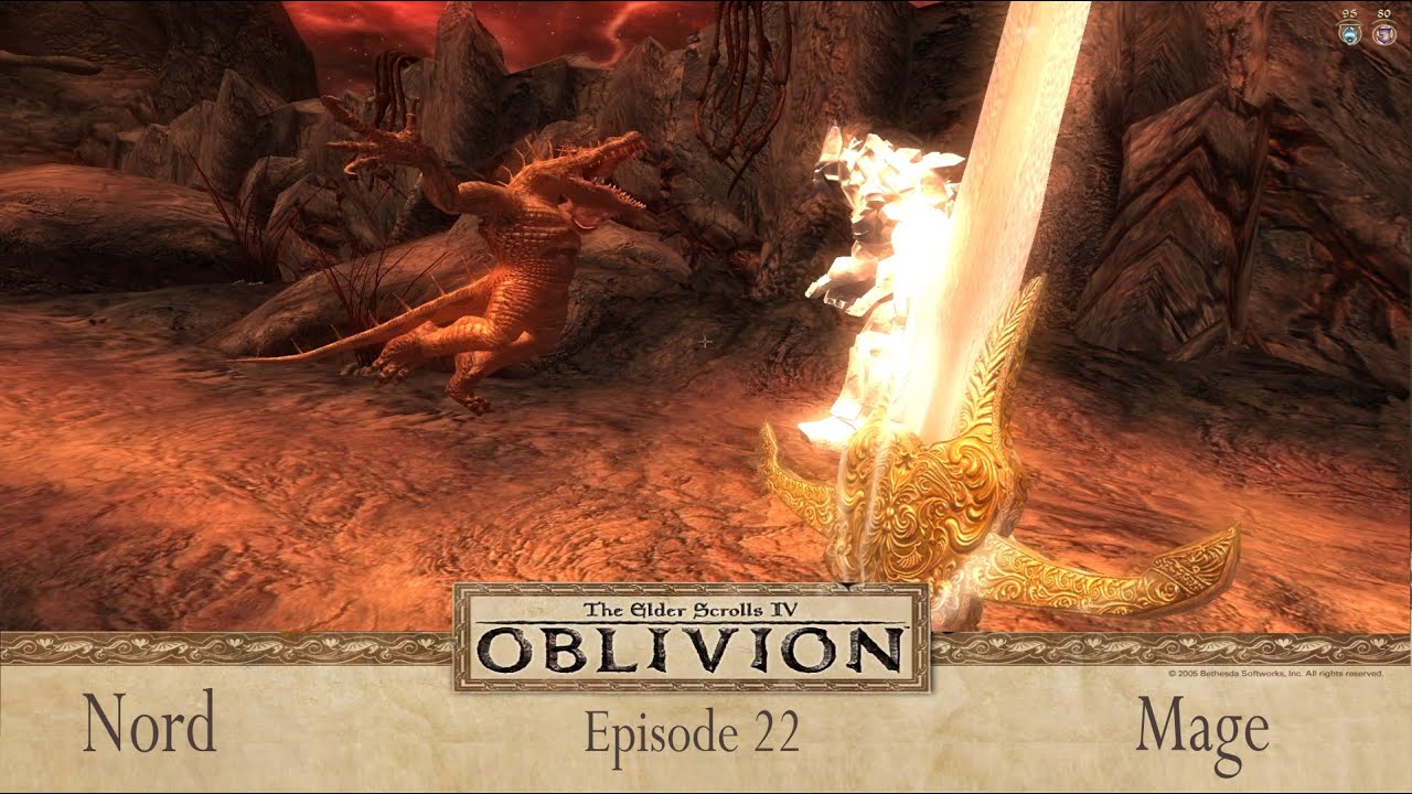 Oblivion Episode - 22 {Nord Mage}{Knights of the Nine, Oblivion Gate ...
