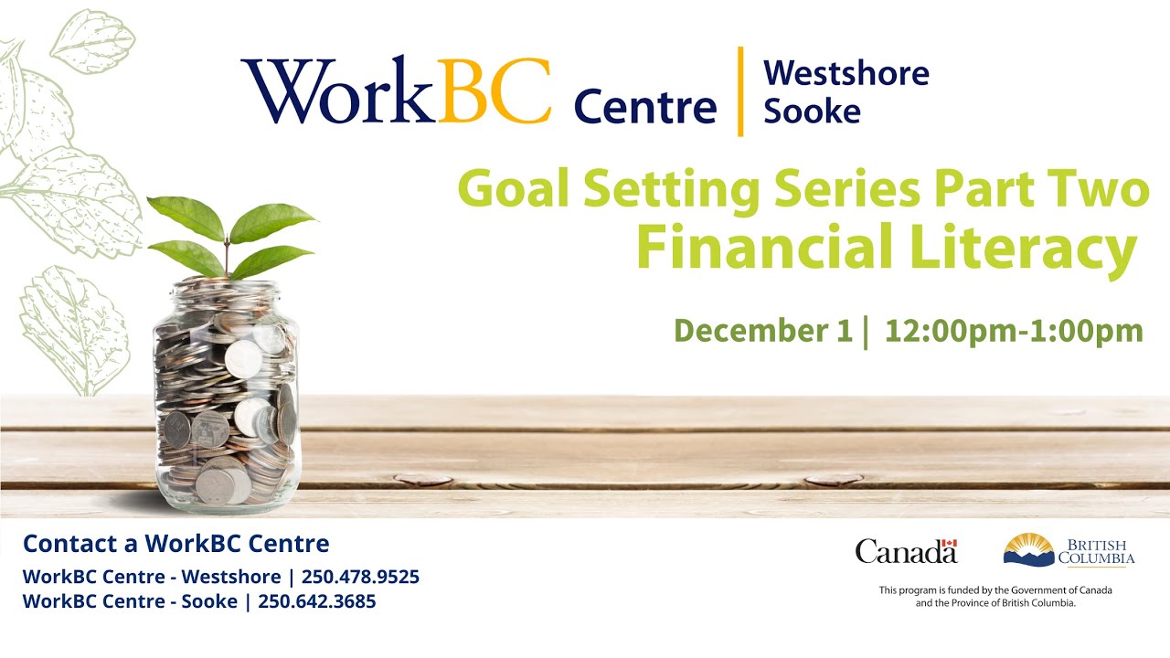 Goals Setting Series Part Two: Financial Literacy - YouTube