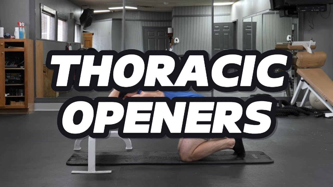 Thoracic Openers | Tight Upper Back Relief | Thoracic Mobility - YouTube