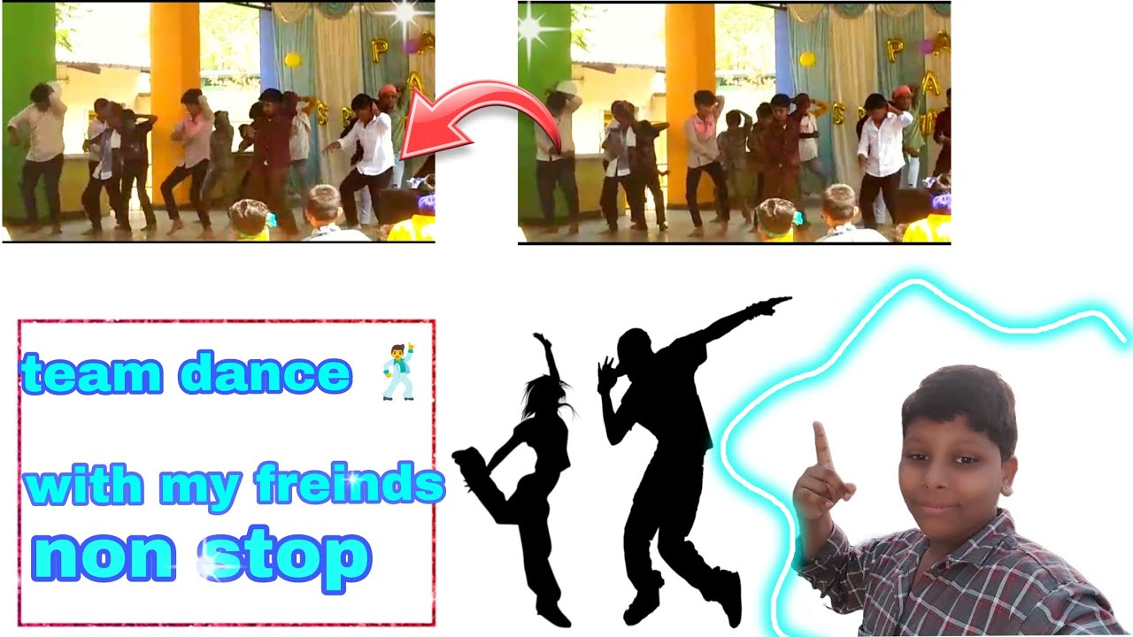 team dance | non stop dance| very easy steps - YouTube