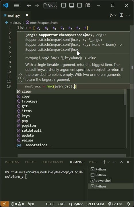 Python Interview Questions You Need To Know Part 1 Python Coding Codinginterview 7712