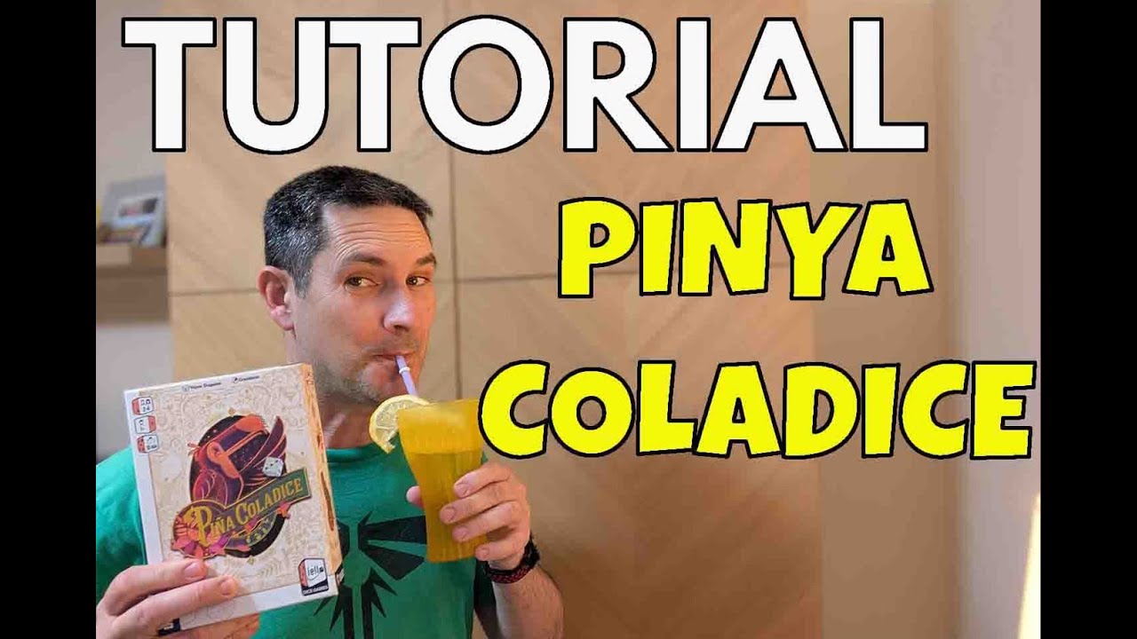 TUTORIAL PINYA COLADICE de DEVIR (Piña Coladice) - YouTube