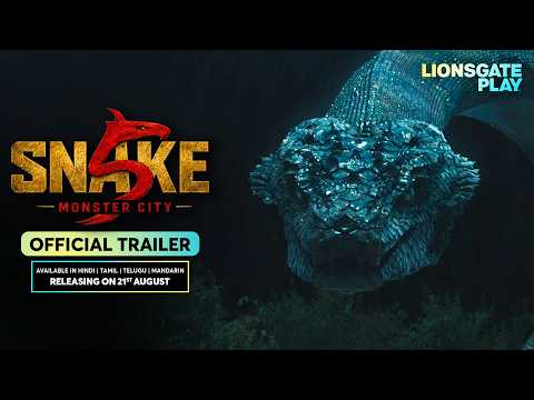 Snake 5: Monster City (2026) Official Trailer | Giant Snake Creature Feature