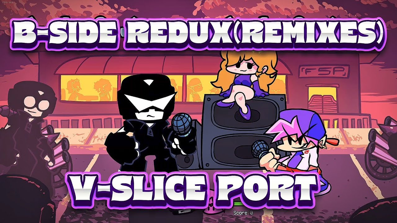 🔥 FNF MOD 🔥 B-SIDE_REDUX (REMIXES) FRIDAY NIGHT FUNKIN' MOBILE [V-SLICE ...