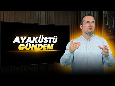 Ayaküstü Gündem... 08.09.2026  / Kerem Önder