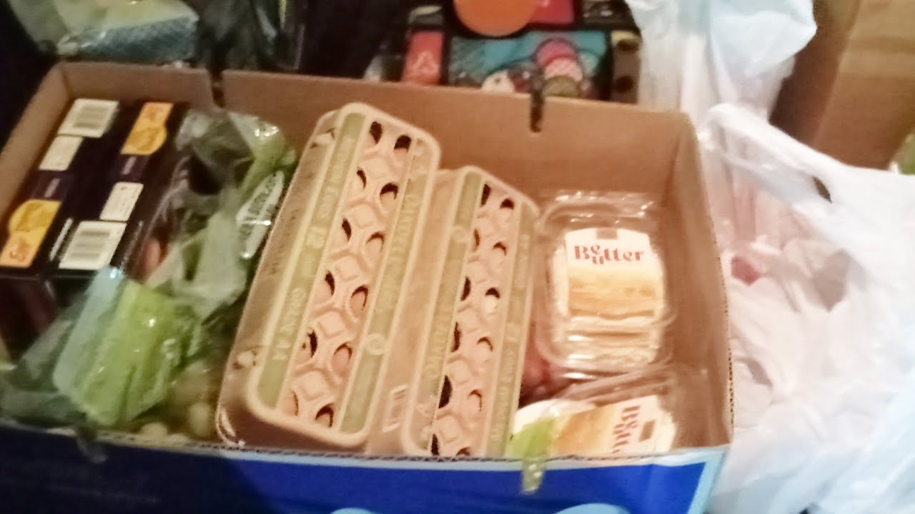 Food Bank Pantry Haul So Much Free Food BLESSING Box December 13th 2022 ...