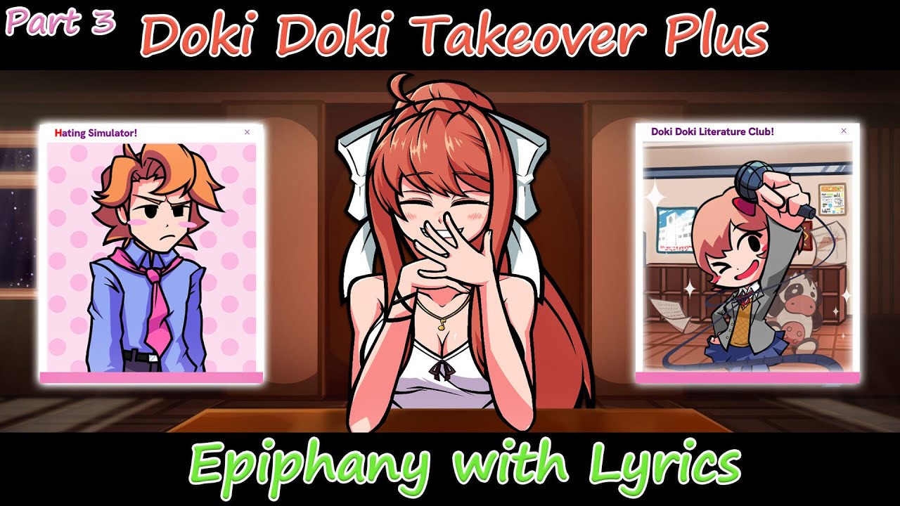 🎶Friday Night Funkin' | Vs.Monika +Doki Doki Takeover Plus! - Epiphany ...