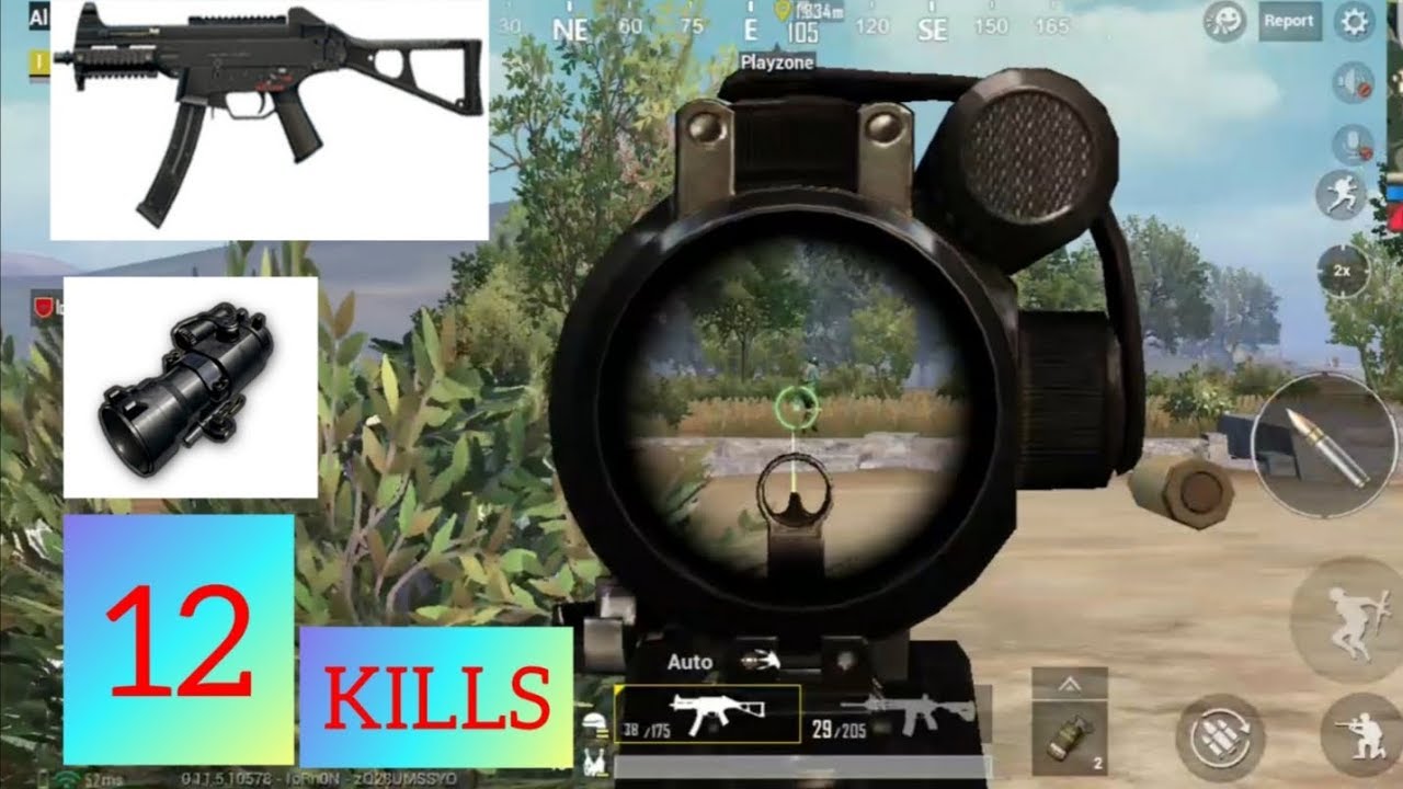 Pubg Mobile Gameplay | UMP9+2x Madness | 12 KILLS | SolovsSquad |TPP ...