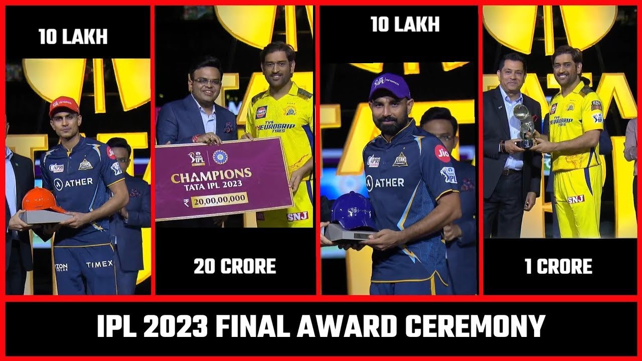 IPL 2023 all award list | CSK wins Champion match award 2023 | GT wins ...