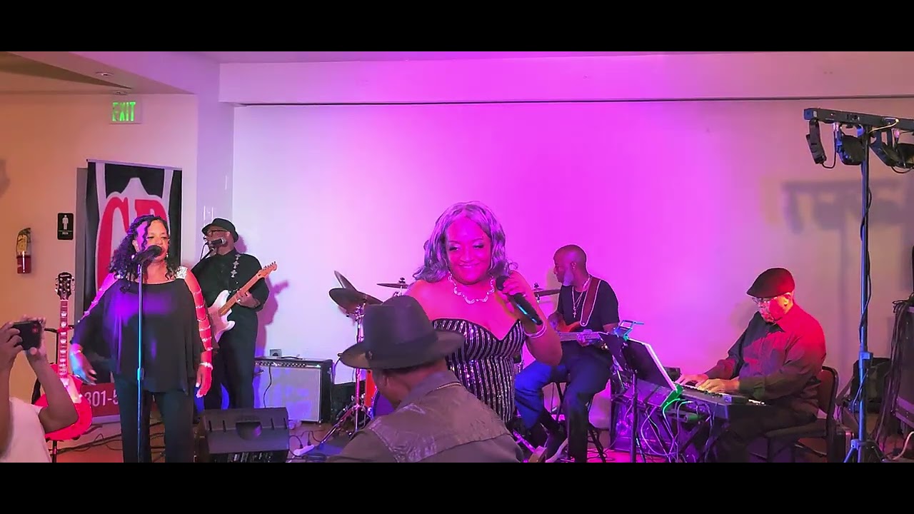 Afterthought Band singing "Mr. Big Stuff", at Wine Down Wednesdays ...