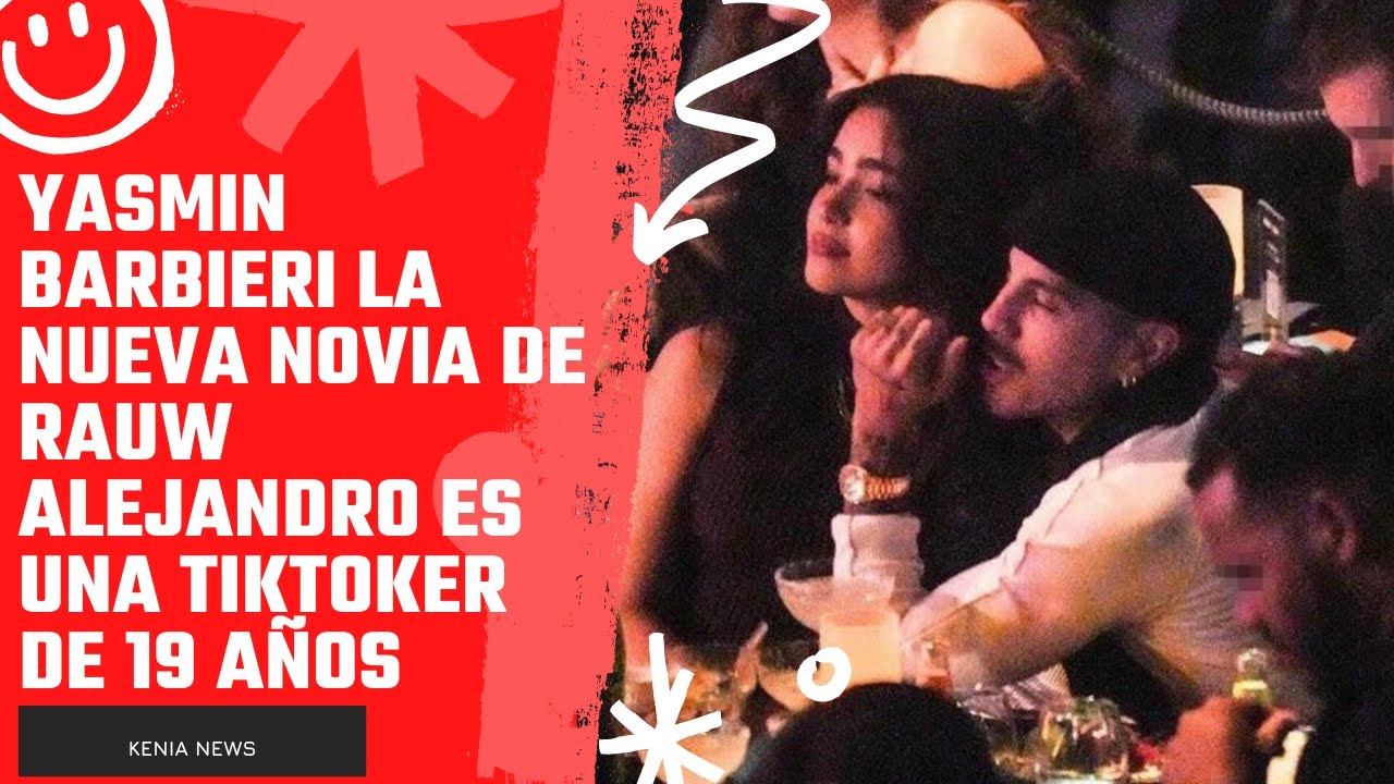 Yasmin Barbieri La nueva novia de Rauw Alejandro es una tiktok - YouTube