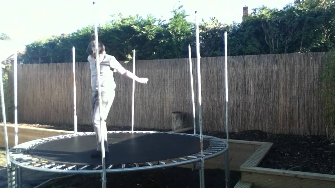 kid dies after falling off trampoline - YouTube