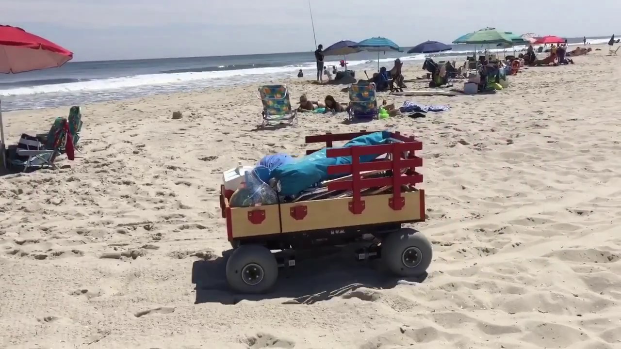 Custom robot beach wagon design and build - YouTube