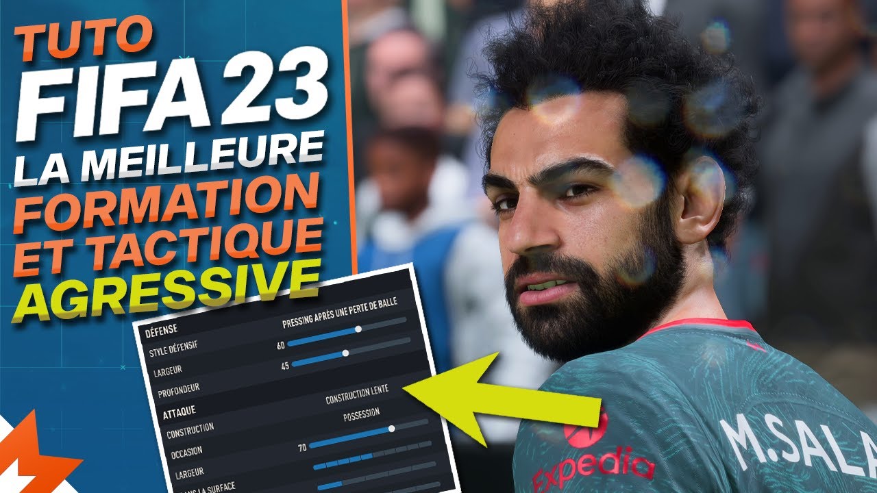 TUTO FIFA 23 la MEILLEURE FORMATION et TACTIQUE pour la POSSESSION et ...